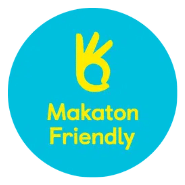 Anna is helping to teach us all Makaton signs for café and everyday use ...